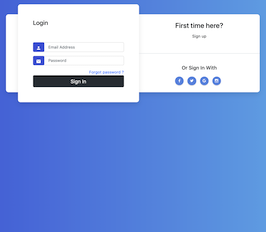 Bootstrap login examples