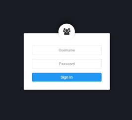 Bootstrap login examples